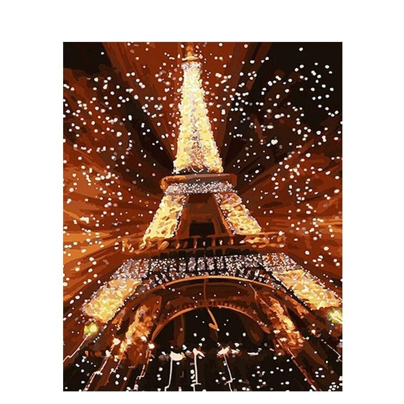 Paint By Numbers Eiffel Tower Kits For Adults
