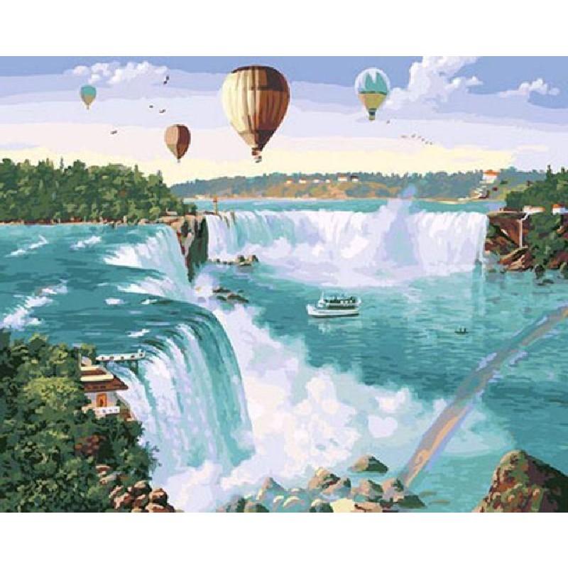 Paint By Numbers Waterfall Kits For Adults