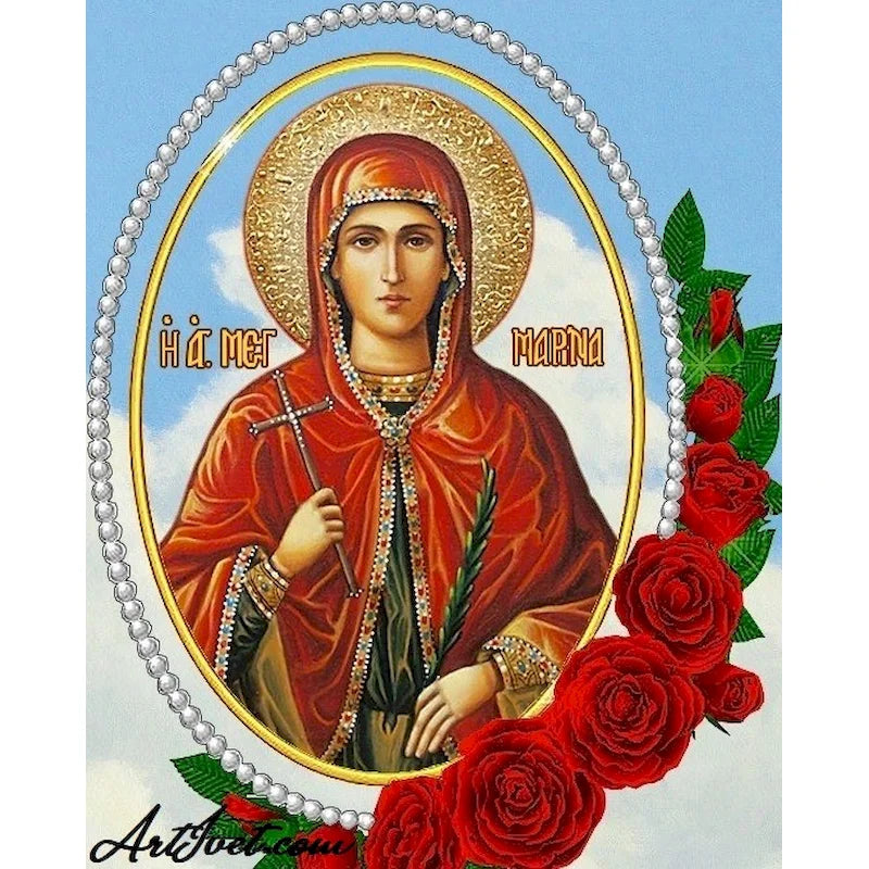 The Blessed Virgin Mary Paint by Numbers Kit