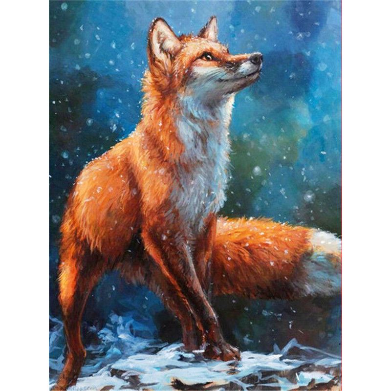Paint By Number Proud Fox Kit